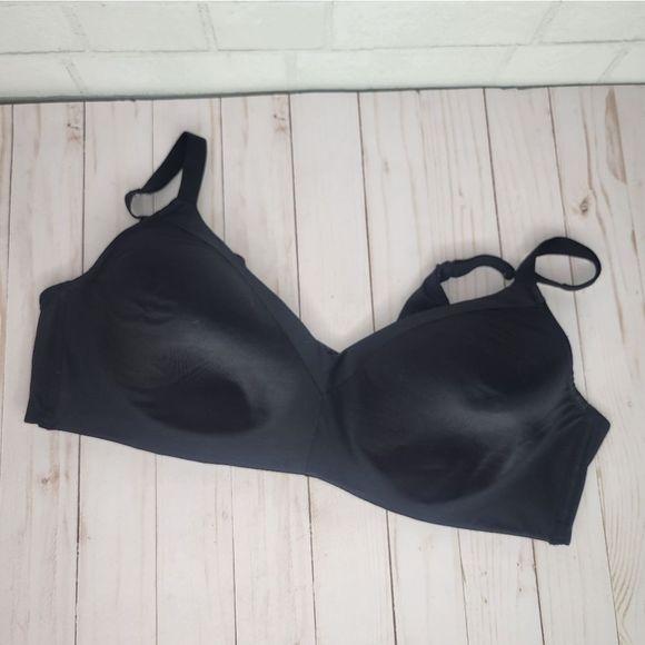 Auden | Intimates & Sleepwear | Audenblack Lightly Lined Wireless Bra ...